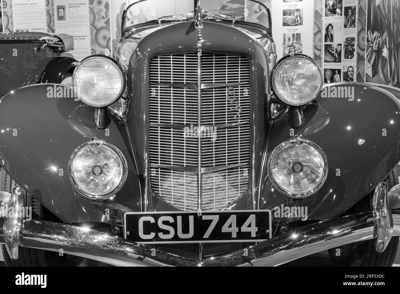 Sparkford.Somerset.United Kingdom.March 26th 2023.An Auburn 852 ...