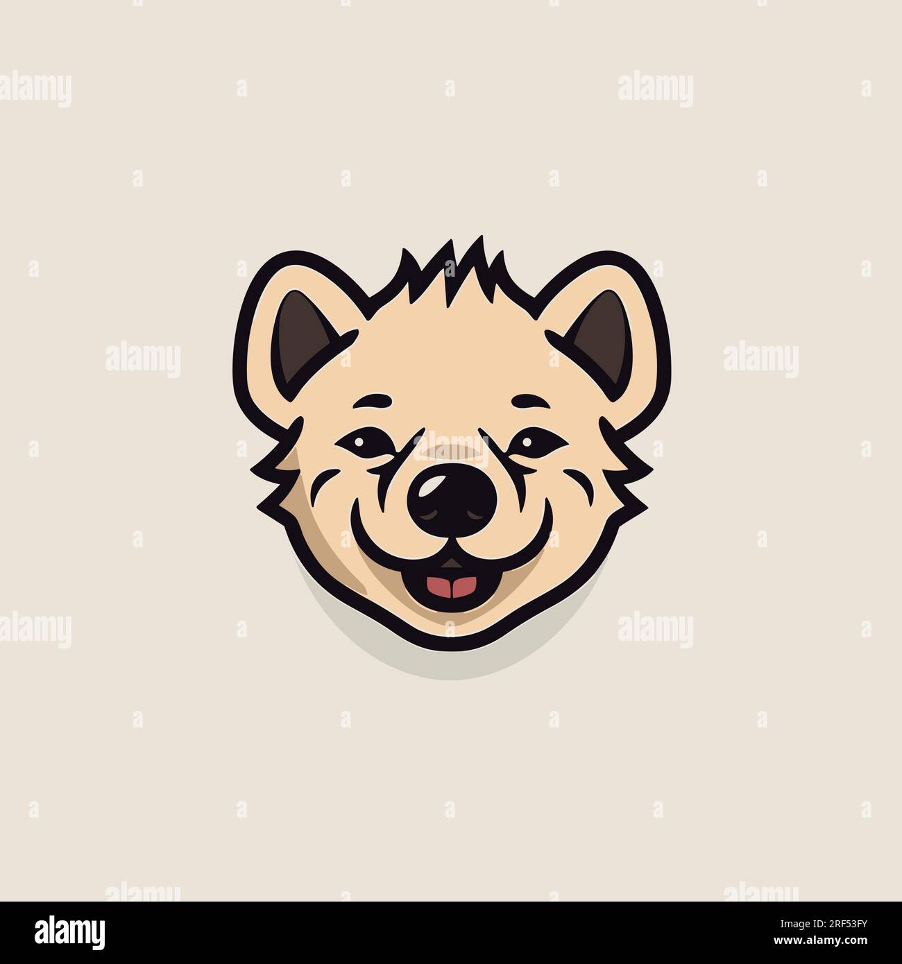Hyena cub symbol hi-res stock photography and images - Alamy