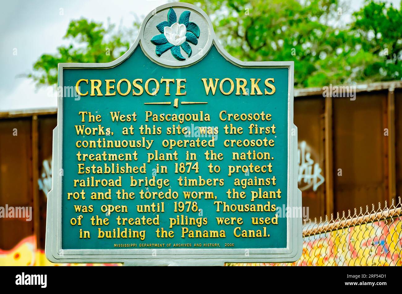 Creosote works hi-res stock photography and images - Alamy