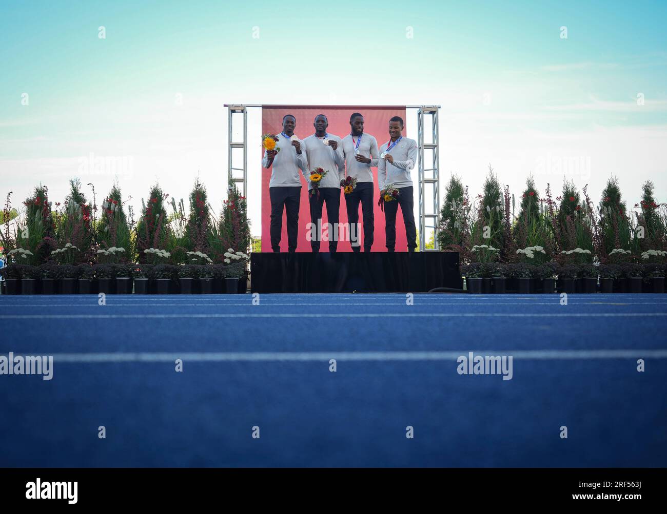 Aaron Brown, Jerome Blake, Brendon Rodney and Andre De Grasse, from ...