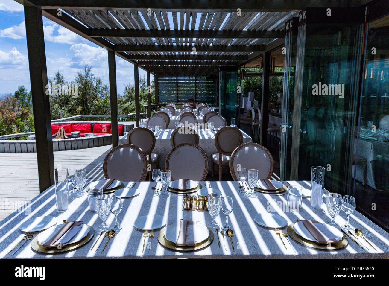 Kenyan Weddings Bush Wild Beautiful stunning wedding outdoors set up ...