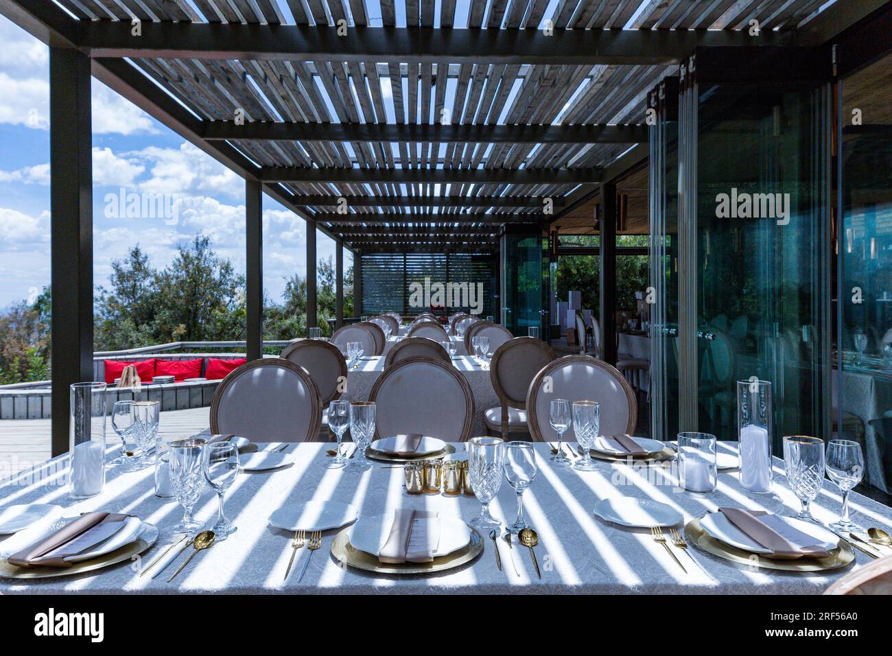 Kenyan Weddings Bush Wild Beautiful stunning wedding outdoors set up ...