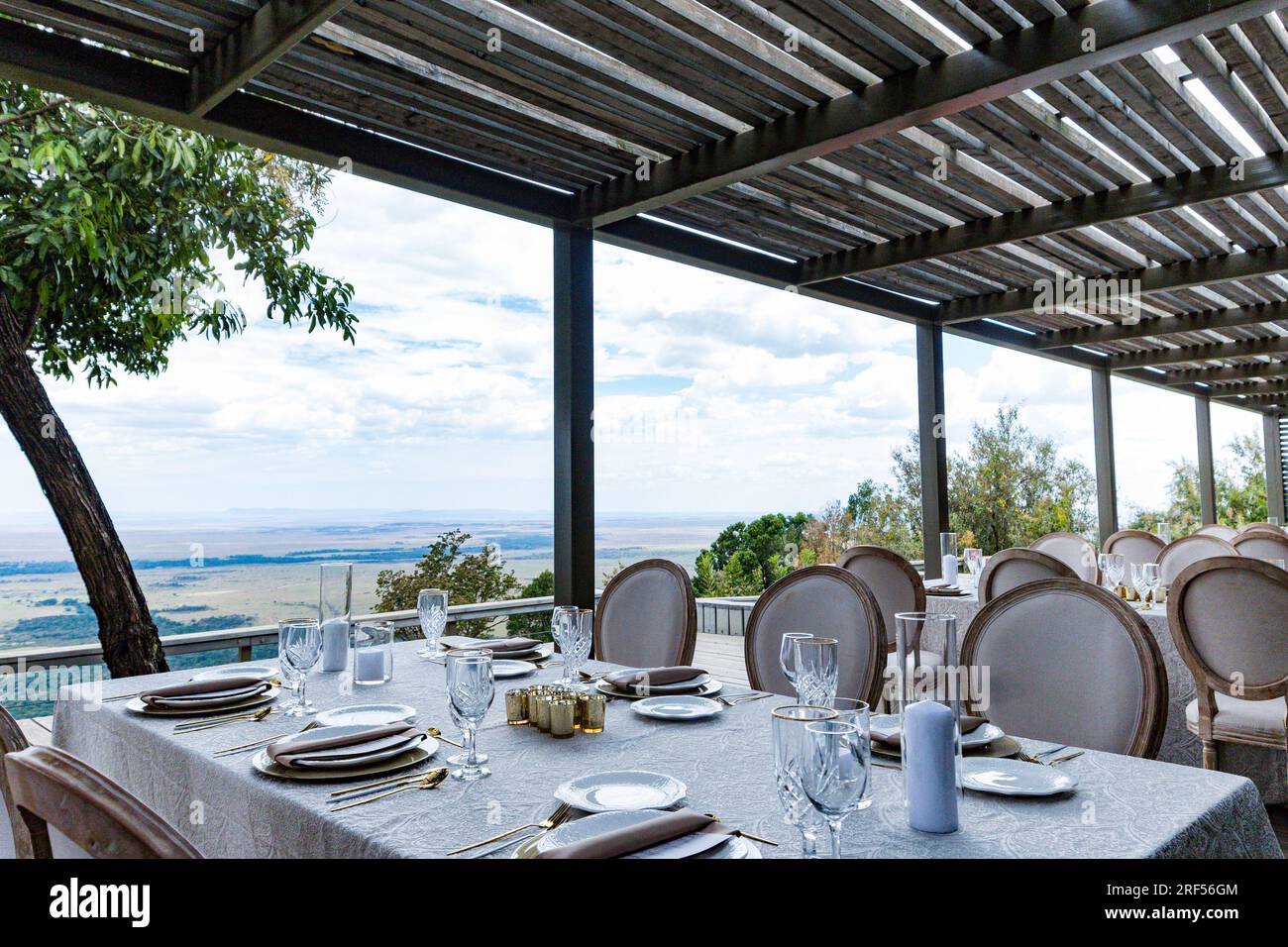 Kenyan Weddings Bush Wild Beautiful stunning wedding outdoors set up ...