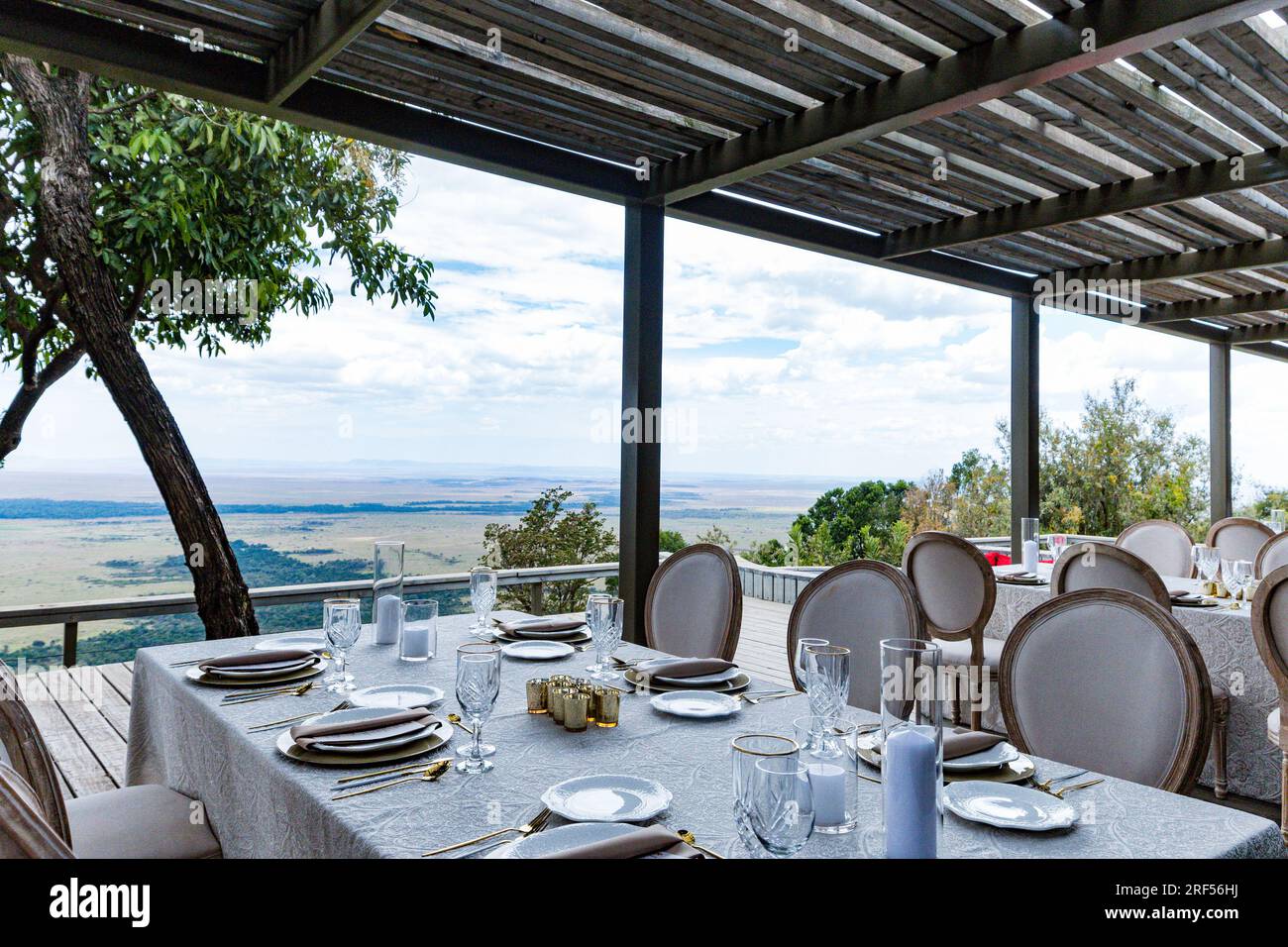 Kenyan Weddings Bush Wild Beautiful stunning wedding outdoors set up ...