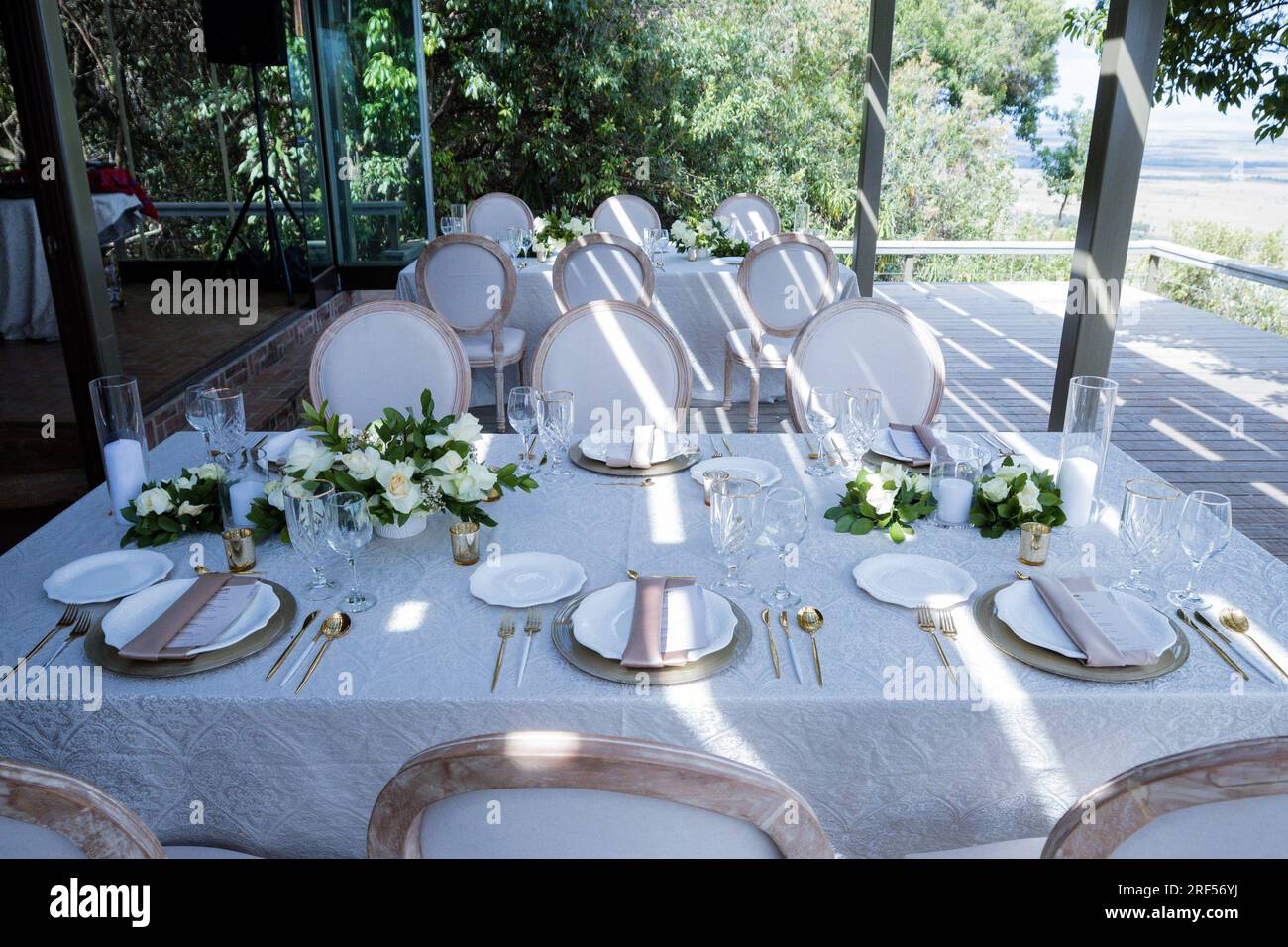 Kenyan Weddings Bush Wild Beautiful stunning wedding outdoors set up ...