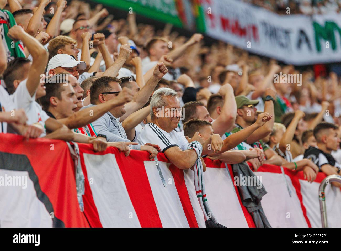 Legia warszawa fans hi-res stock photography and images - Alamy