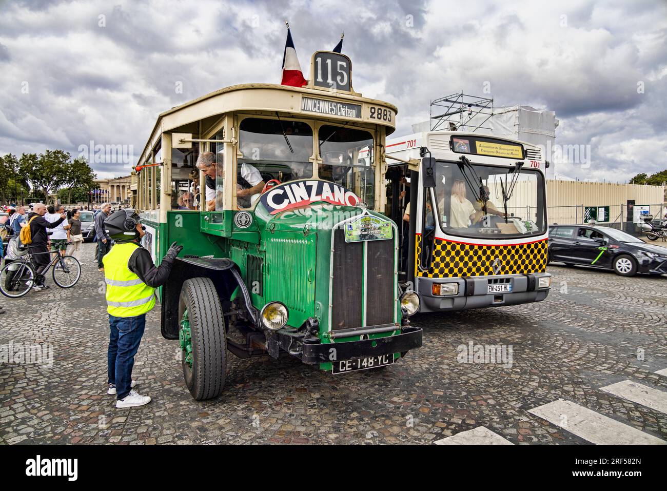 Renault bus vintage hi-res stock photography and images - Alamy