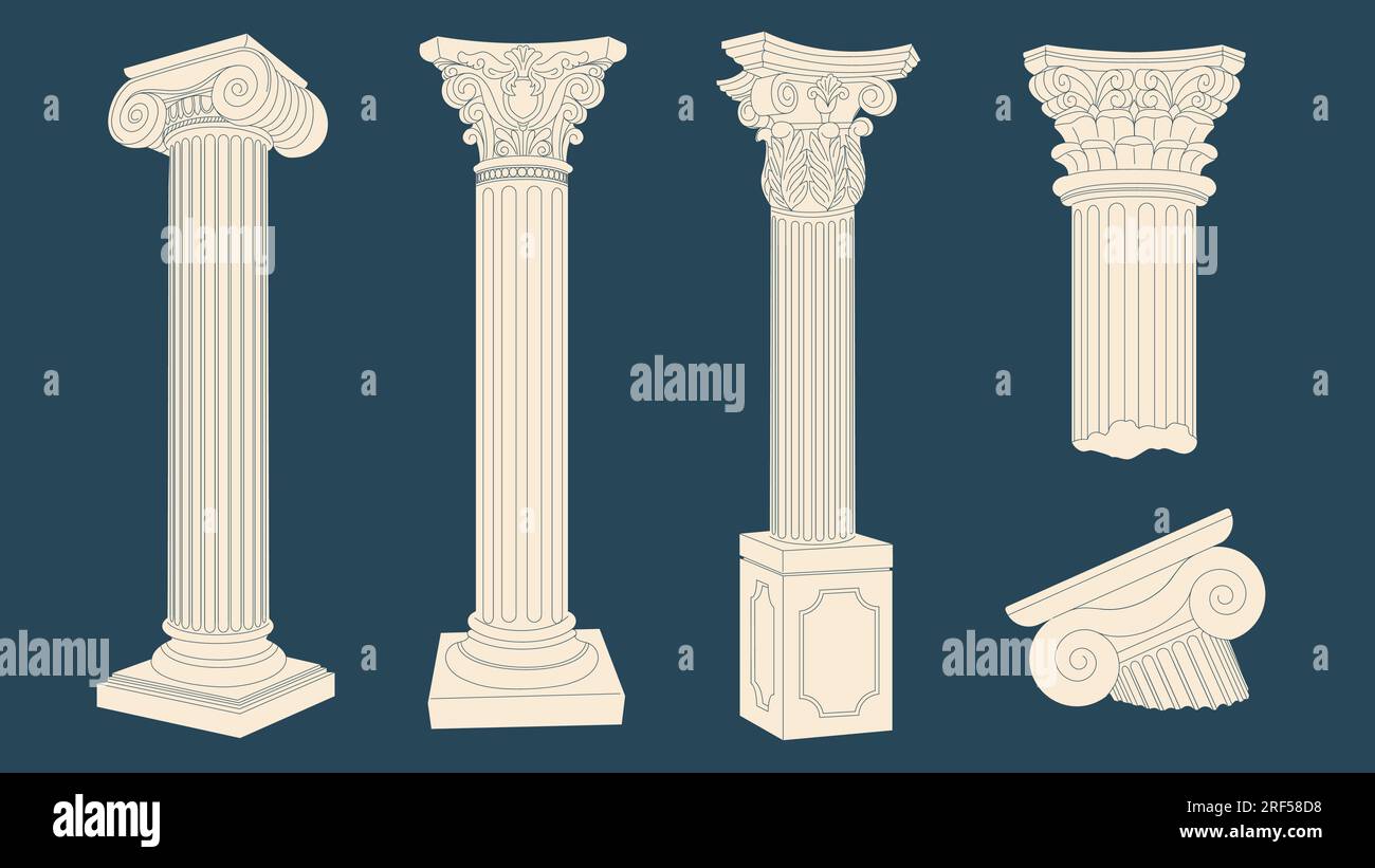 Antique marble columns vector set Stock Vector Image & Art - Alamy Antique marble columns vector set Stock Vector Image & Art - Alamy