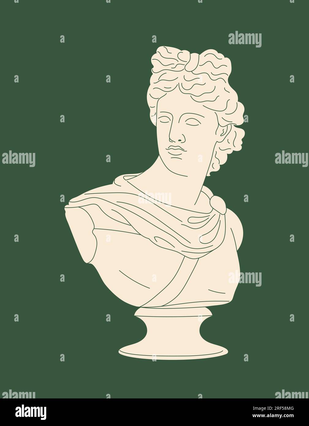 Marble antique statue vector concept Stock Vector Image & Art - Alamy