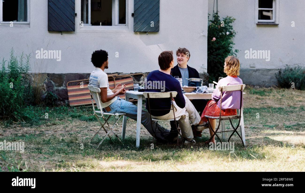 AFIRE, (aka ROTER HIMMEL), from left: Langston Uibel, Thomas Schubert ...