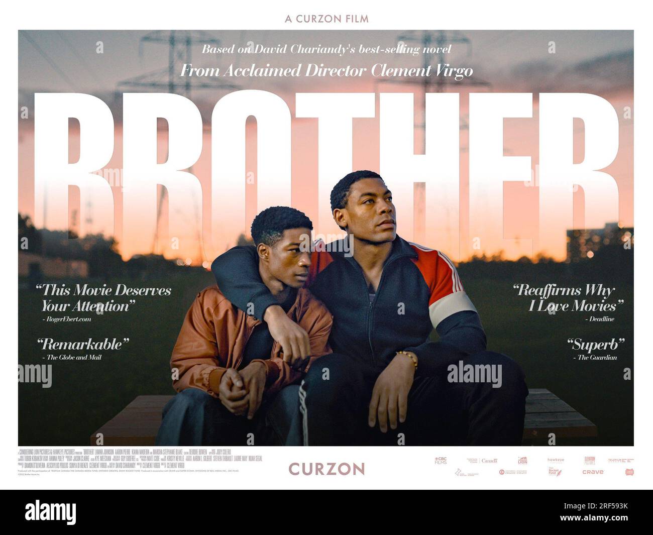 BROTHER, poster, from left: Lamar Johnson, Aaron Pierre, 2022 ...