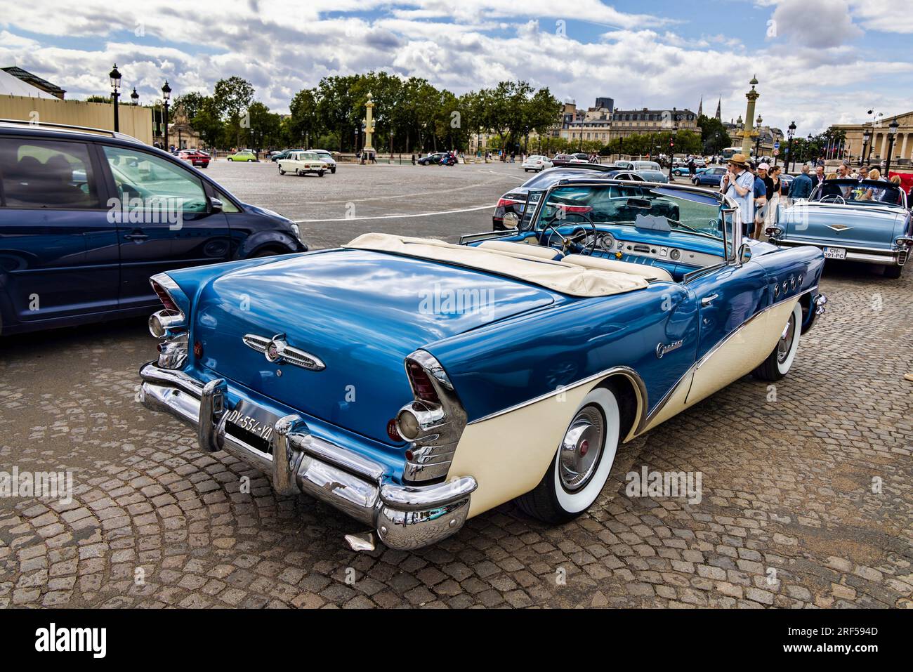 Paris, France. 30th July, 2023. Buick Century Convertible presented at ...