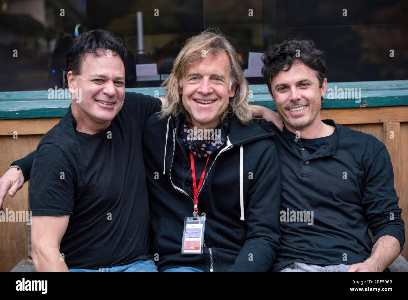 DREAMIN' WILD, from left: Donnie Emerson, director Bill Pohlad, Casey ...