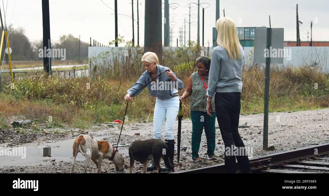 FOR THE ANIMALS, from left: Tama Lundquist, Tena Lundquist Faust ...