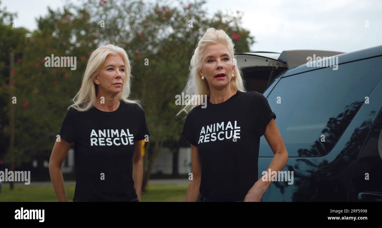 FOR THE ANIMALS, from left: Tena Lundquist Faust, Tama Lundquist, 2023 ...