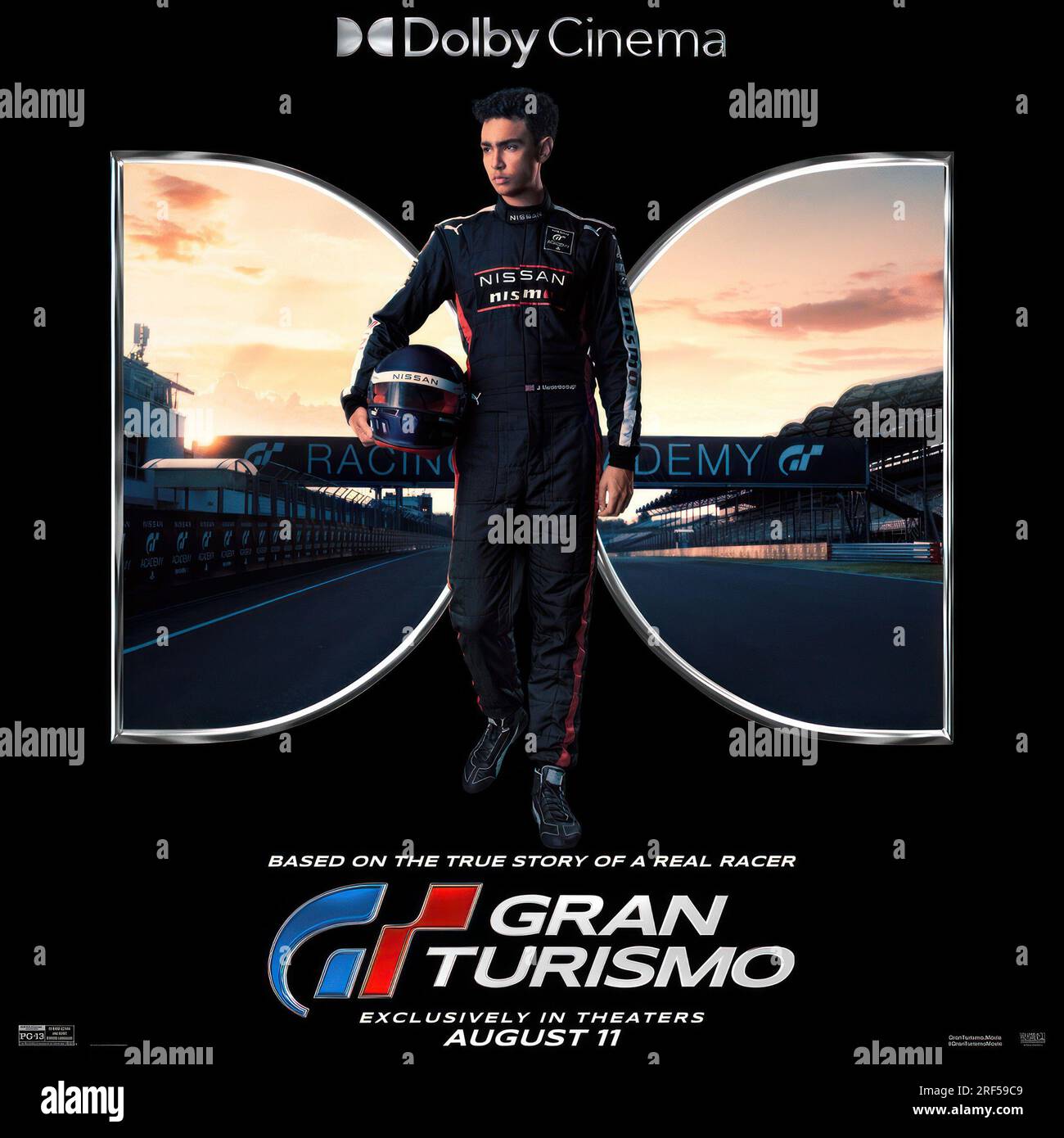 GRAN TURISMO, US Dolby Cinema poster, Archie Madekwe, 2023. © Columbia ...