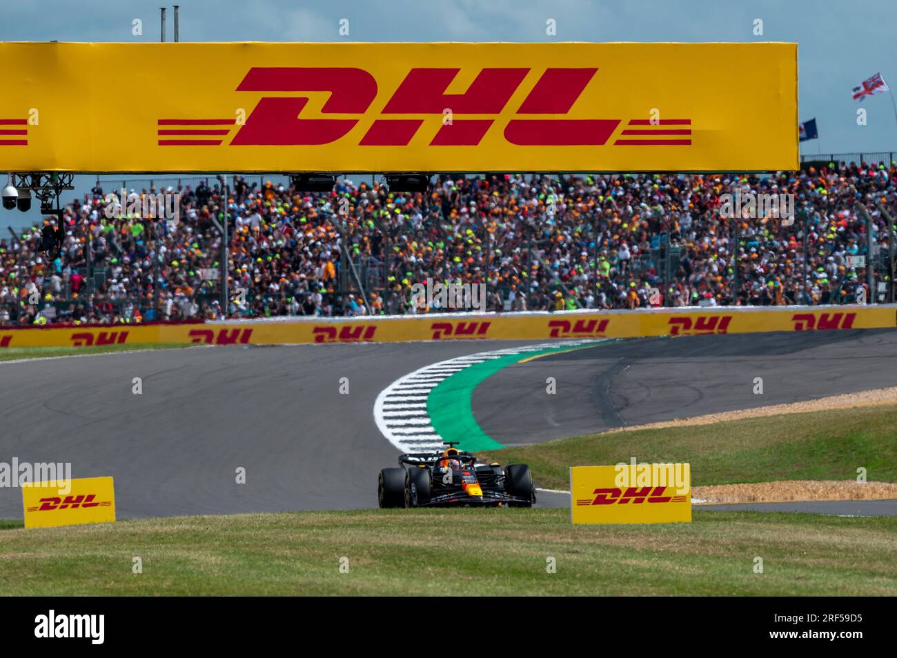 Silverstone, UK - Friday 7th July 2023 - FORMULA 1 ARAMCO BRITISH GRAND PRIX 2023 - Max ...