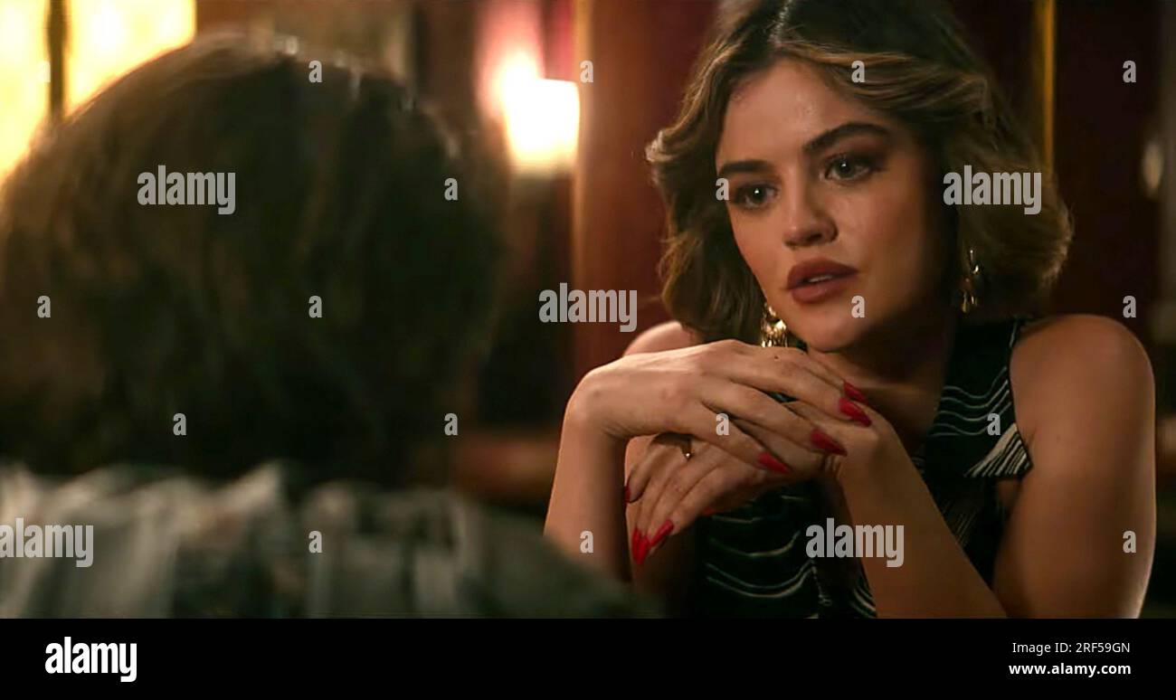 INSIDE MAN, from left: Emile Hirsch, Lucy Hale, 2023. © Vertical ...