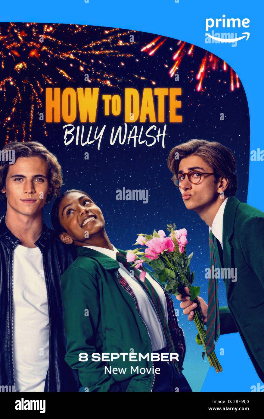 HOW TO DATE BILLY WALSH, poster, from left: Tanner Buchanan, Charithra ...