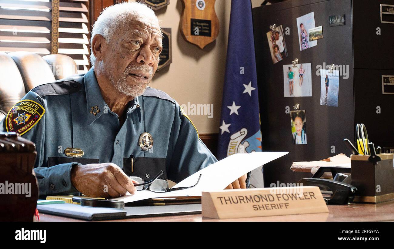 THE MINUTE YOU WAKE UP DEAD, Morgan Freeman, 2022. © Lionsgate ...