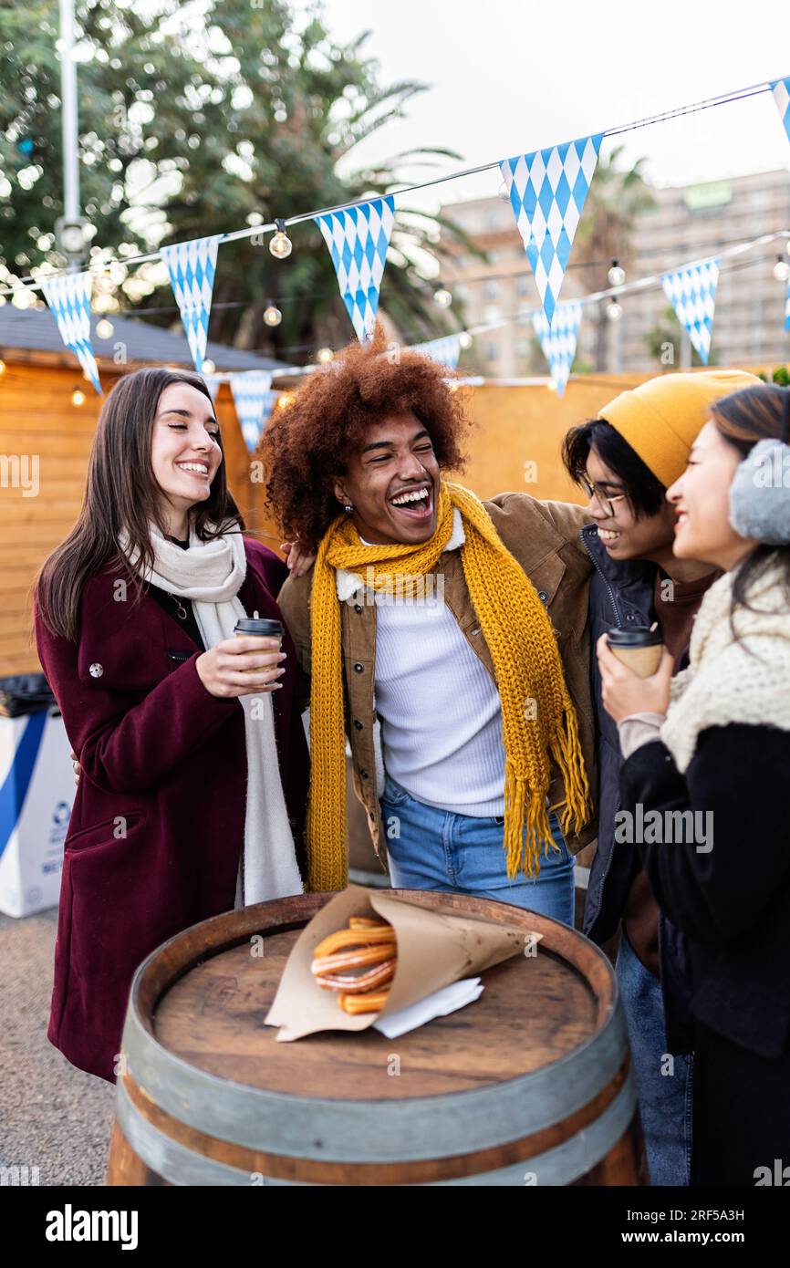 Churros barcelona coffee hi-res stock photography and images - Alamy