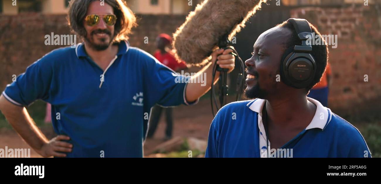 ONCE UPON A TIME IN UGANDA, from left: Alan Hofmanis, Nabwana I.G.G ...