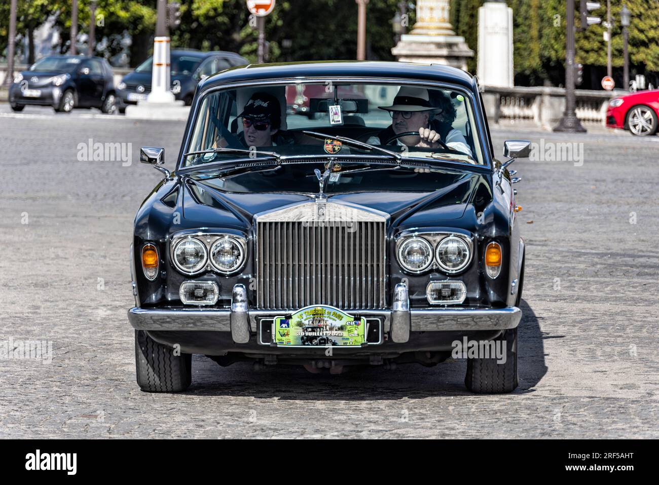 Paris, France. 30th July, 2023. Rolls-Royce Silver Shadow MkI presented ...