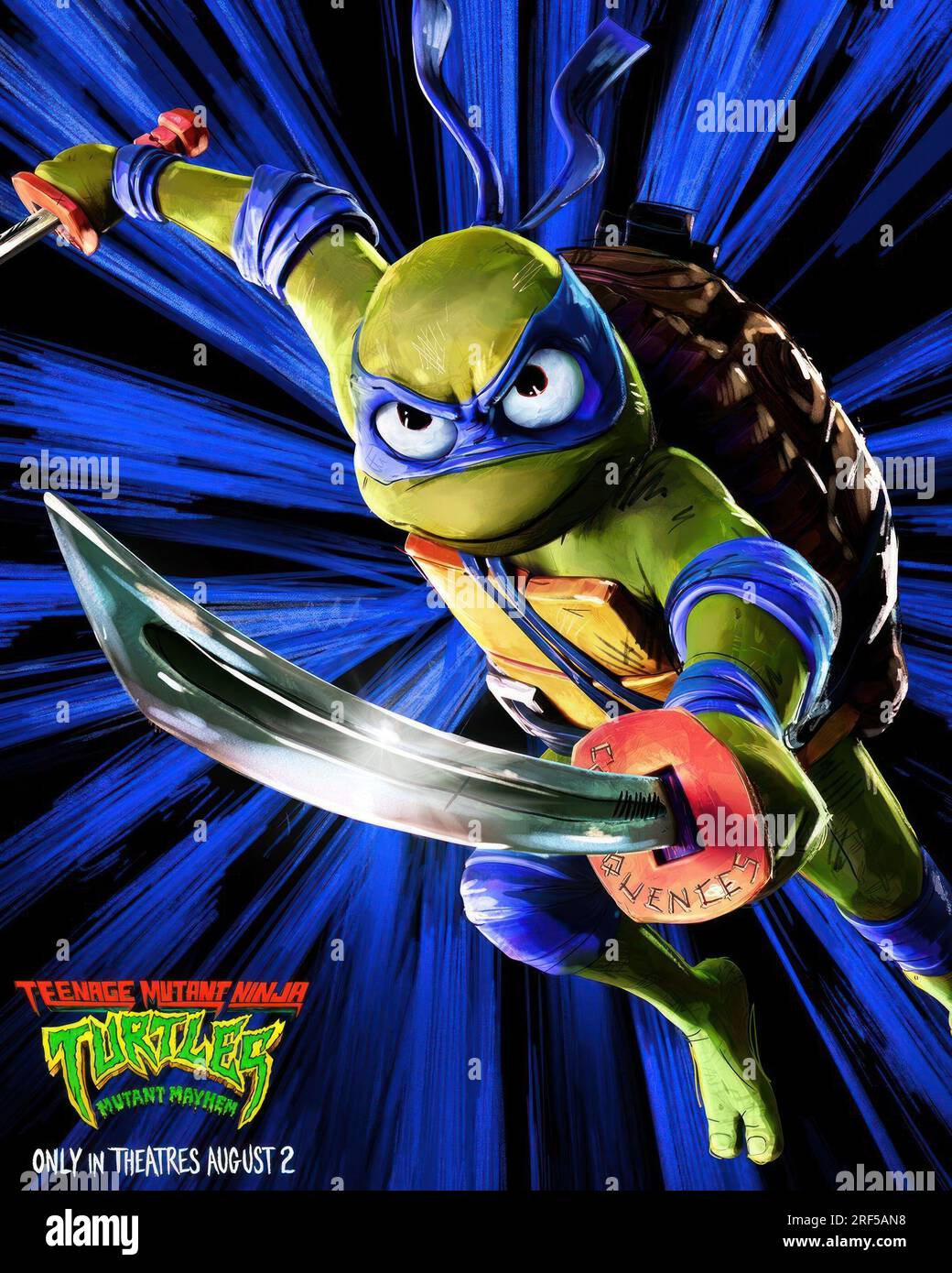 TEENAGE MUTANT NINJA TURTLES: MUTANT MAYHEM, character poster, Leonardo ...