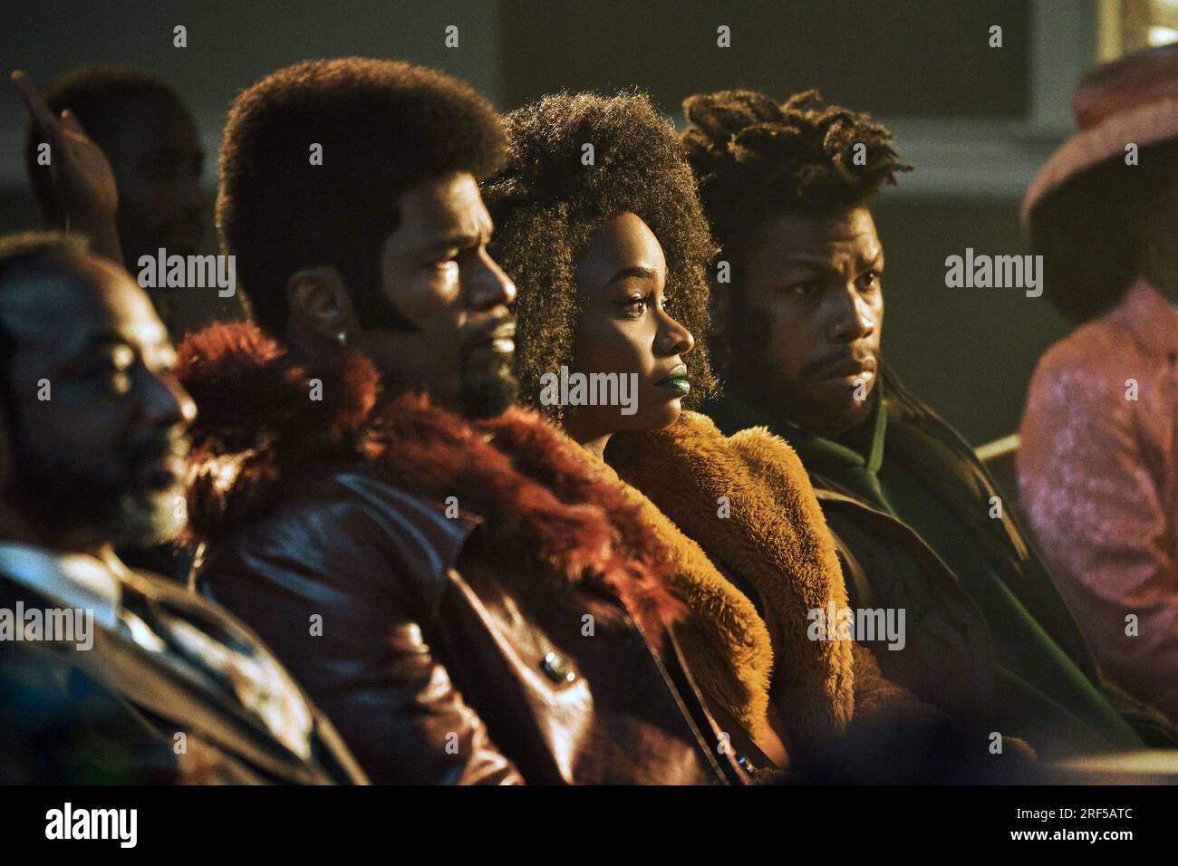 THEY CLONED TYRONE, center from left: Jamie Foxx, Teyonah Parris, John ...