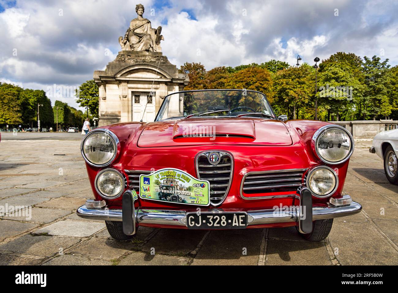 Paris, France. 30th July, 2023. Alfa Roméo Giulietta Sprint Veloce ...