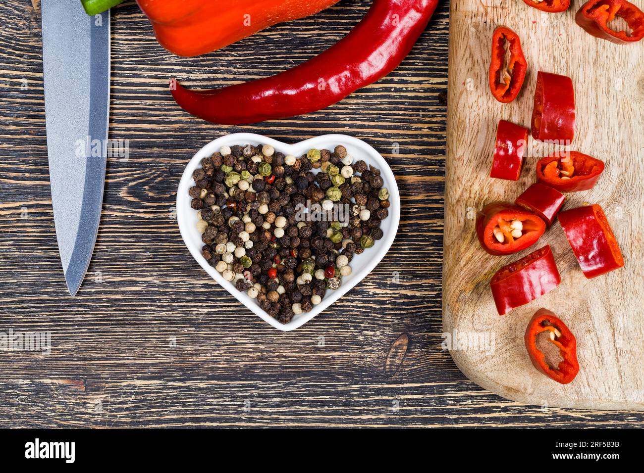 natural food grown on an organic farm, vegetables are on the old ...