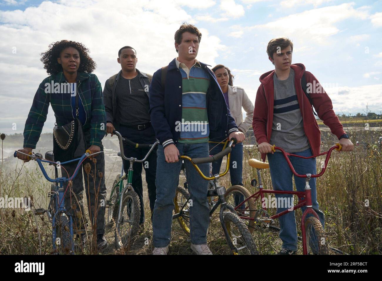THE HARDY BOYS, from left: Krista Nazaire, Adam Swain, Rohan Campbell ...