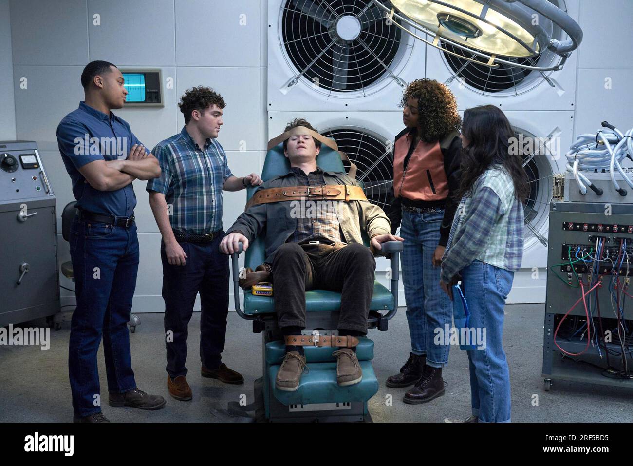 THE HARDY BOYS, from left: Adam Swain, Cristian Perri, Rohan Campbell ...