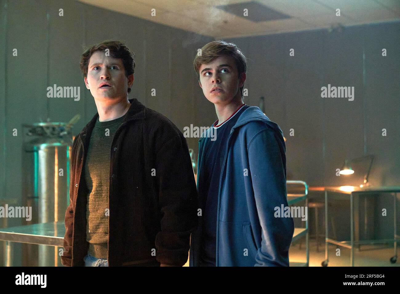 THE HARDY BOYS, from left: Rohan Campbell, Alexander Elliot, The Spider ...