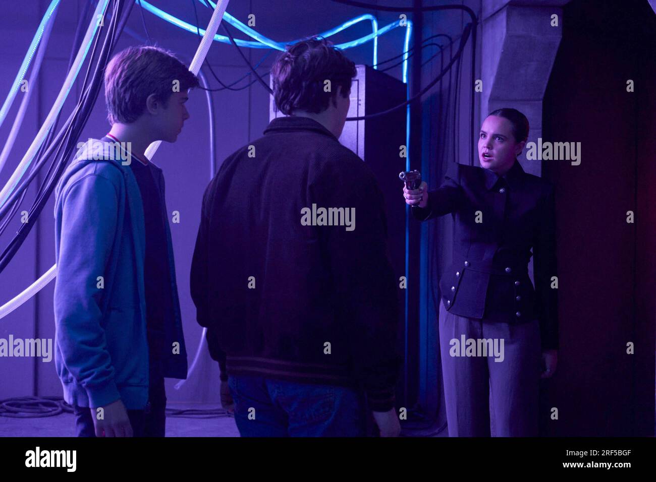 THE HARDY BOYS, from left: Alexander Elliot, Rohan Campbell, Bailee ...