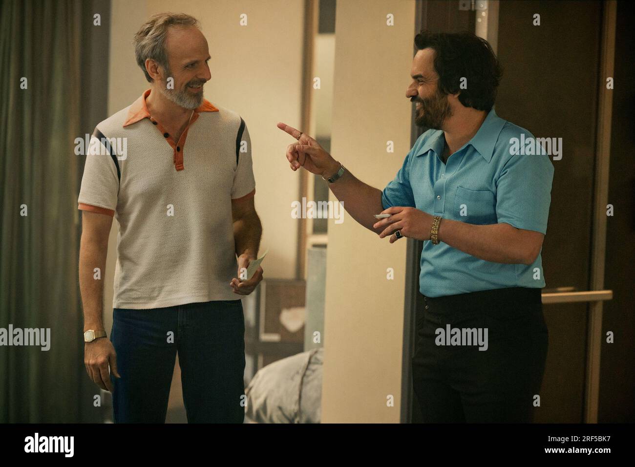 MINX, from left: David Lee Hess, Jake Johnson, 'The Perils of Being a Wealthy Widow', (Season 2 ...