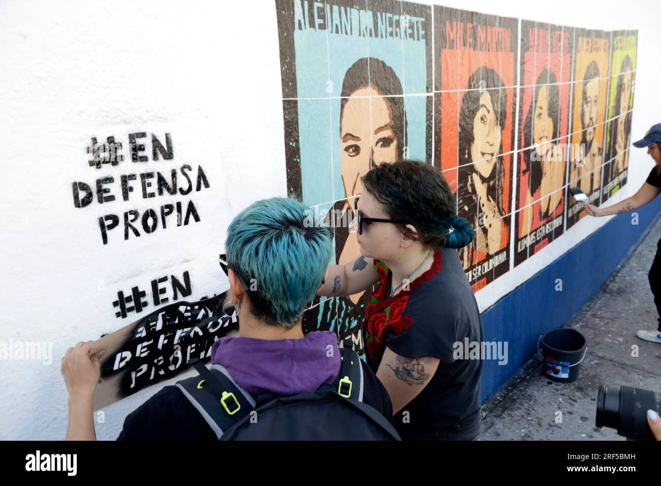 Mexico City, Mexico. 31st July, 2023. Family members, activists, and ...