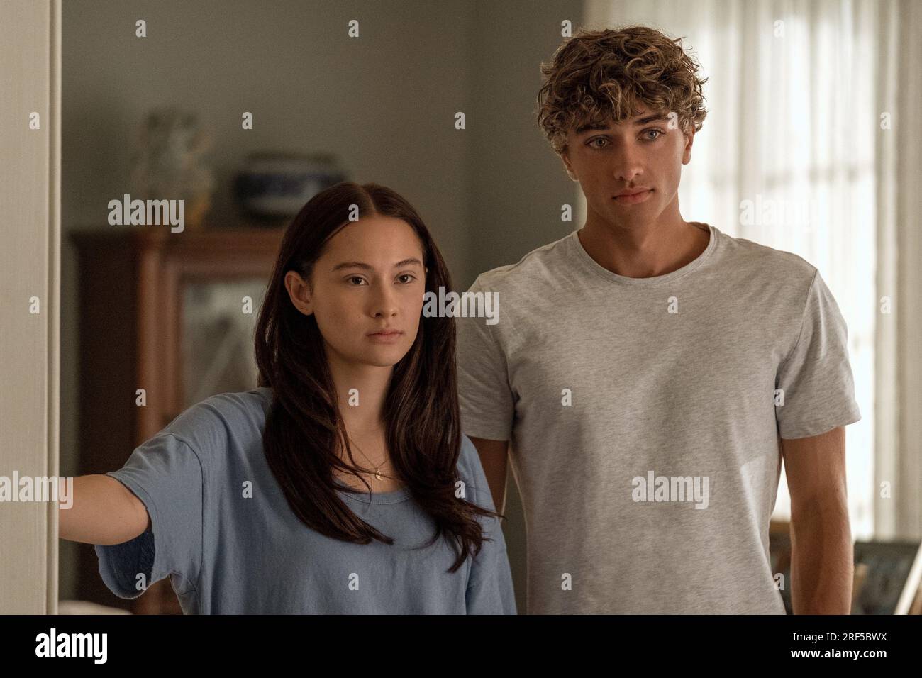 THE SUMMER I TURNED PRETTY, from left: Lola Tung, Gavin Casalegno ...