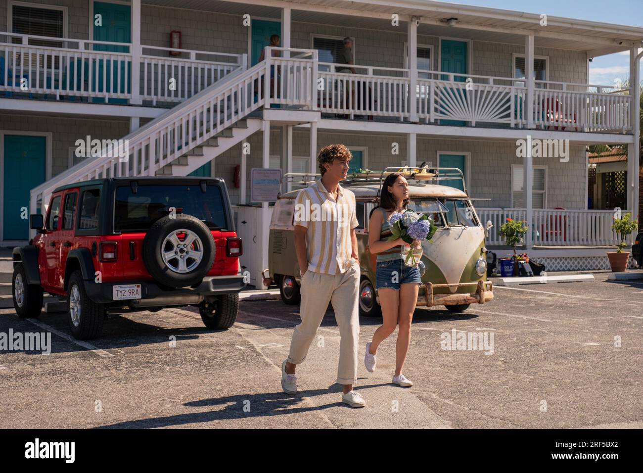 THE SUMMER I TURNED PRETTY, from left: Gavin Casalegno, Lola Tung ...