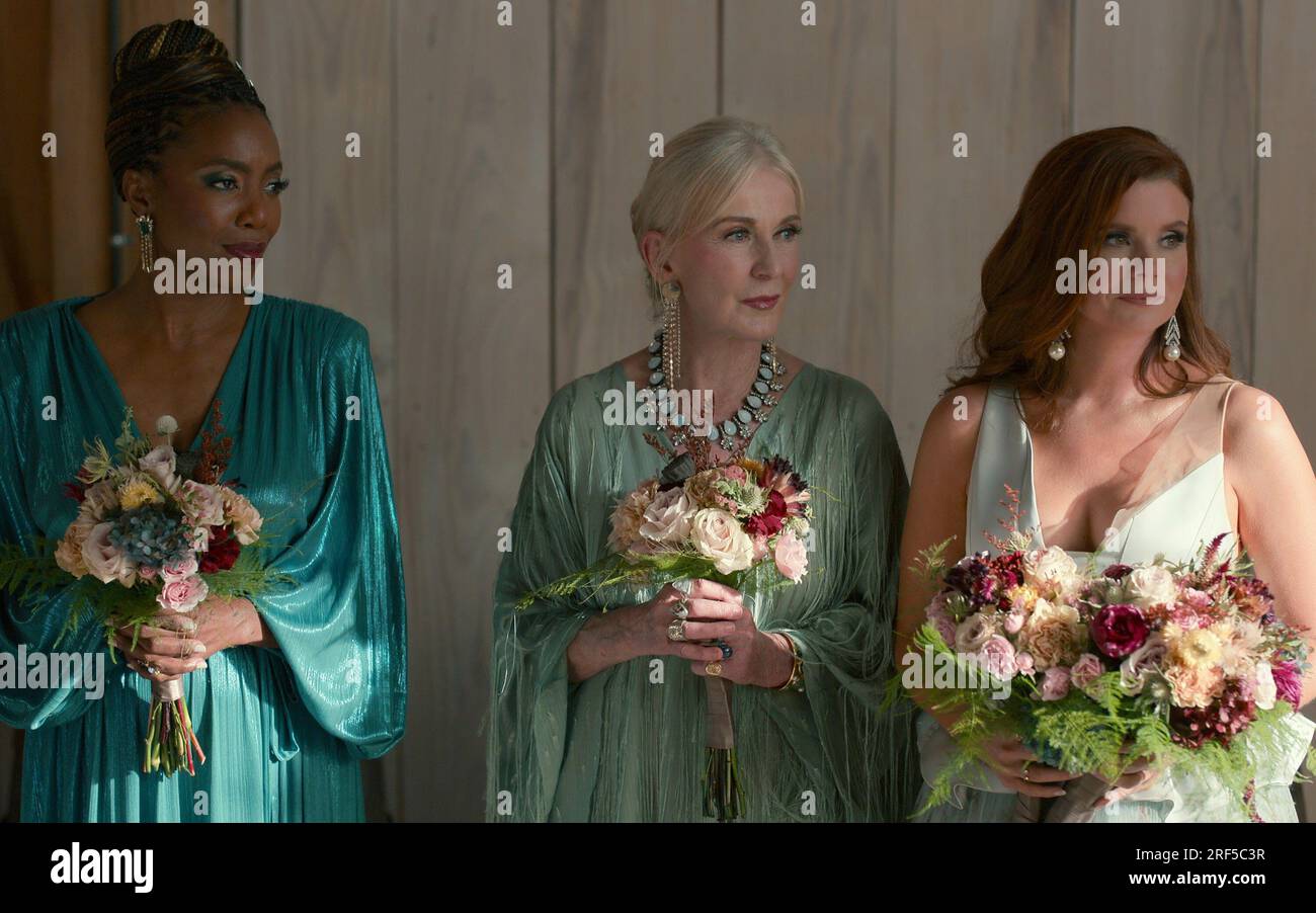 SWEET MAGNOLIAS, from left: Heather Headley, Caroline Lagerfelt, JoAnna ...