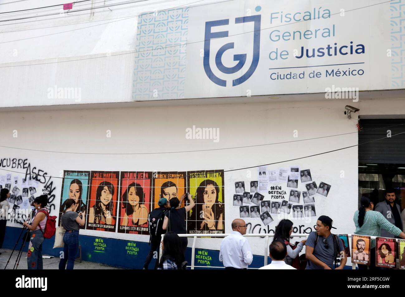 Mexico City, Mexico. 31st July, 2023. Family members, activists, and ...
