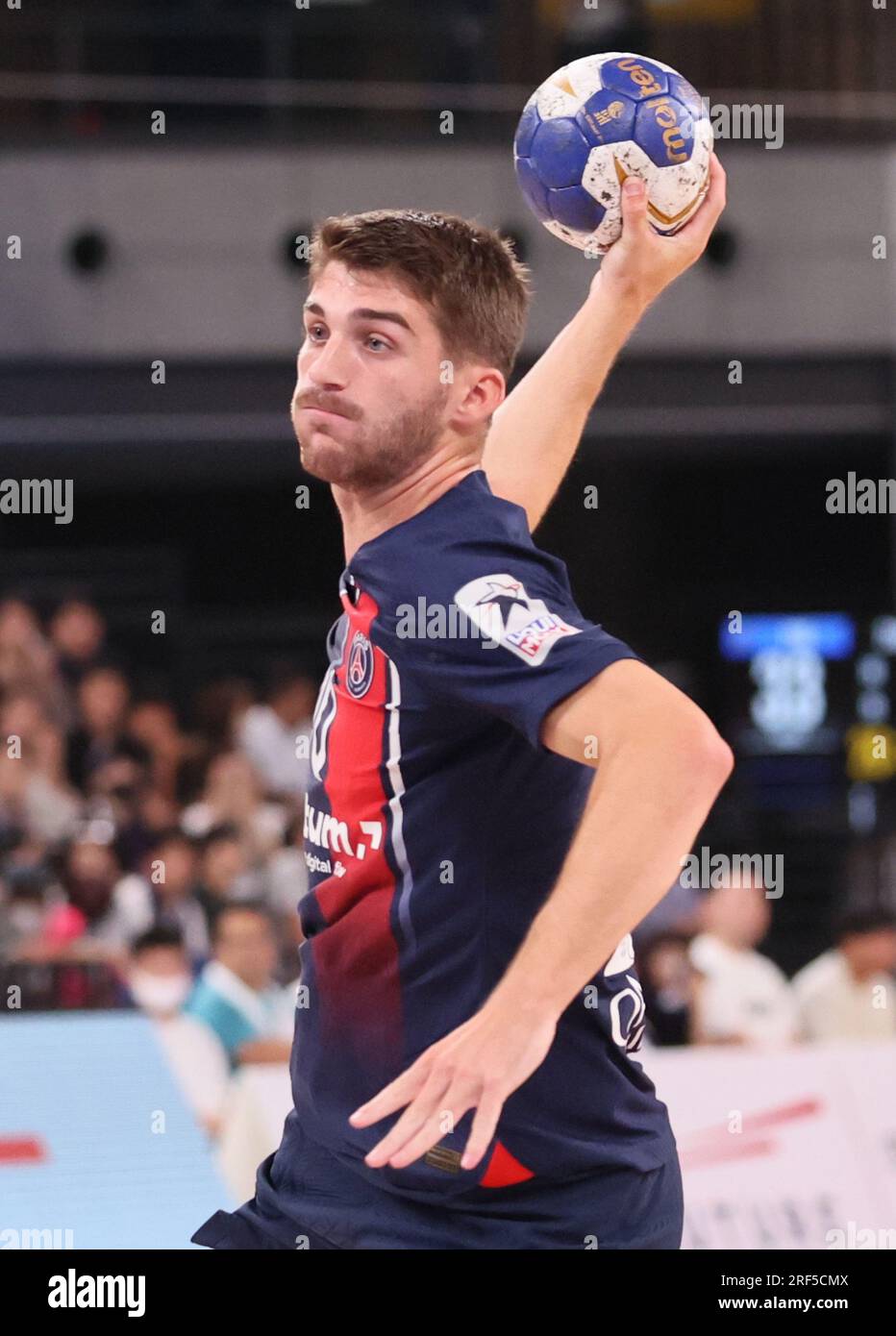 Tokyo, Japan. 31st July, 2023. France's Paris Saint-Germain Leo Plantin ...