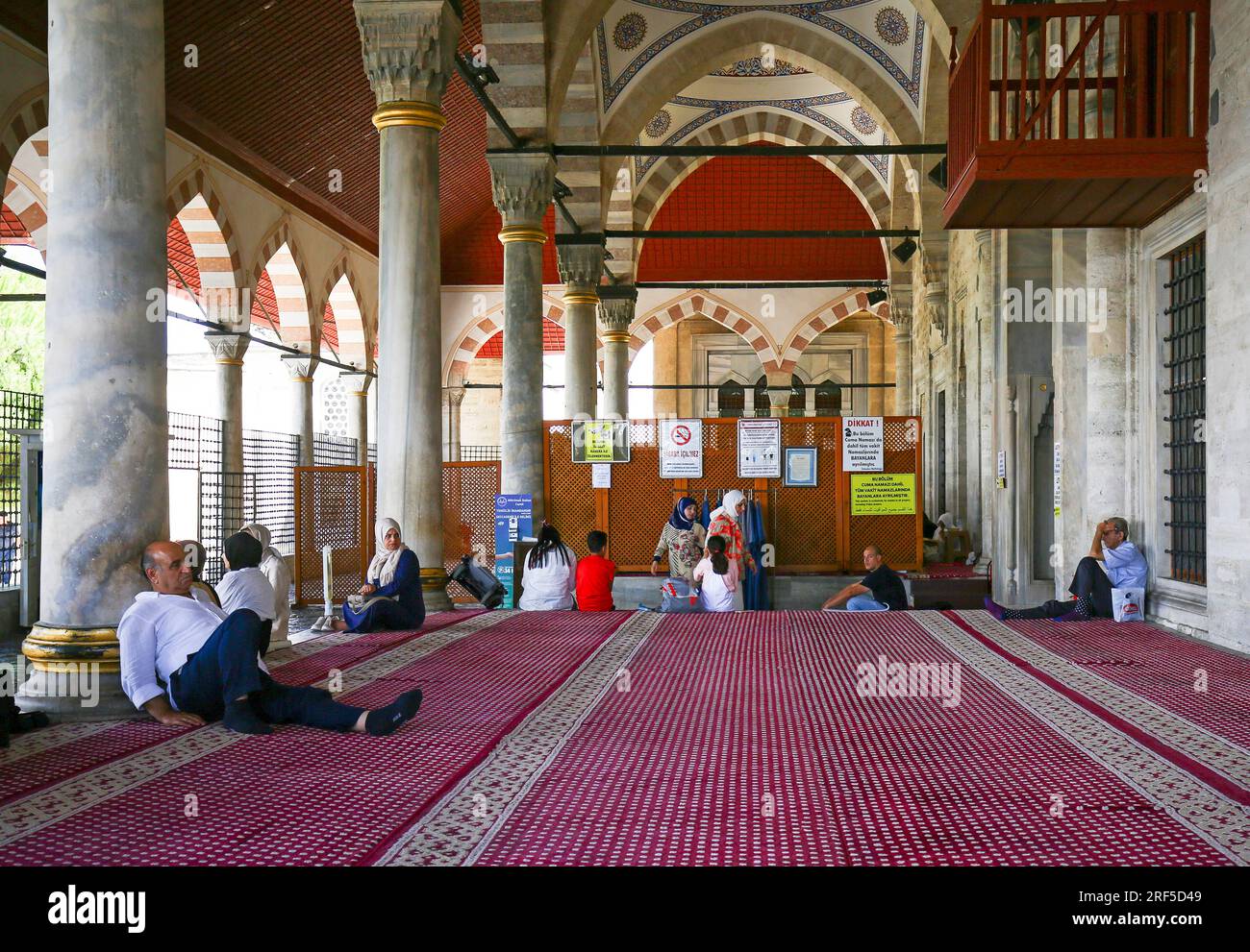 July 31, 2023, istanbul, Istanbul, Turkey: Muslims praying in the ...