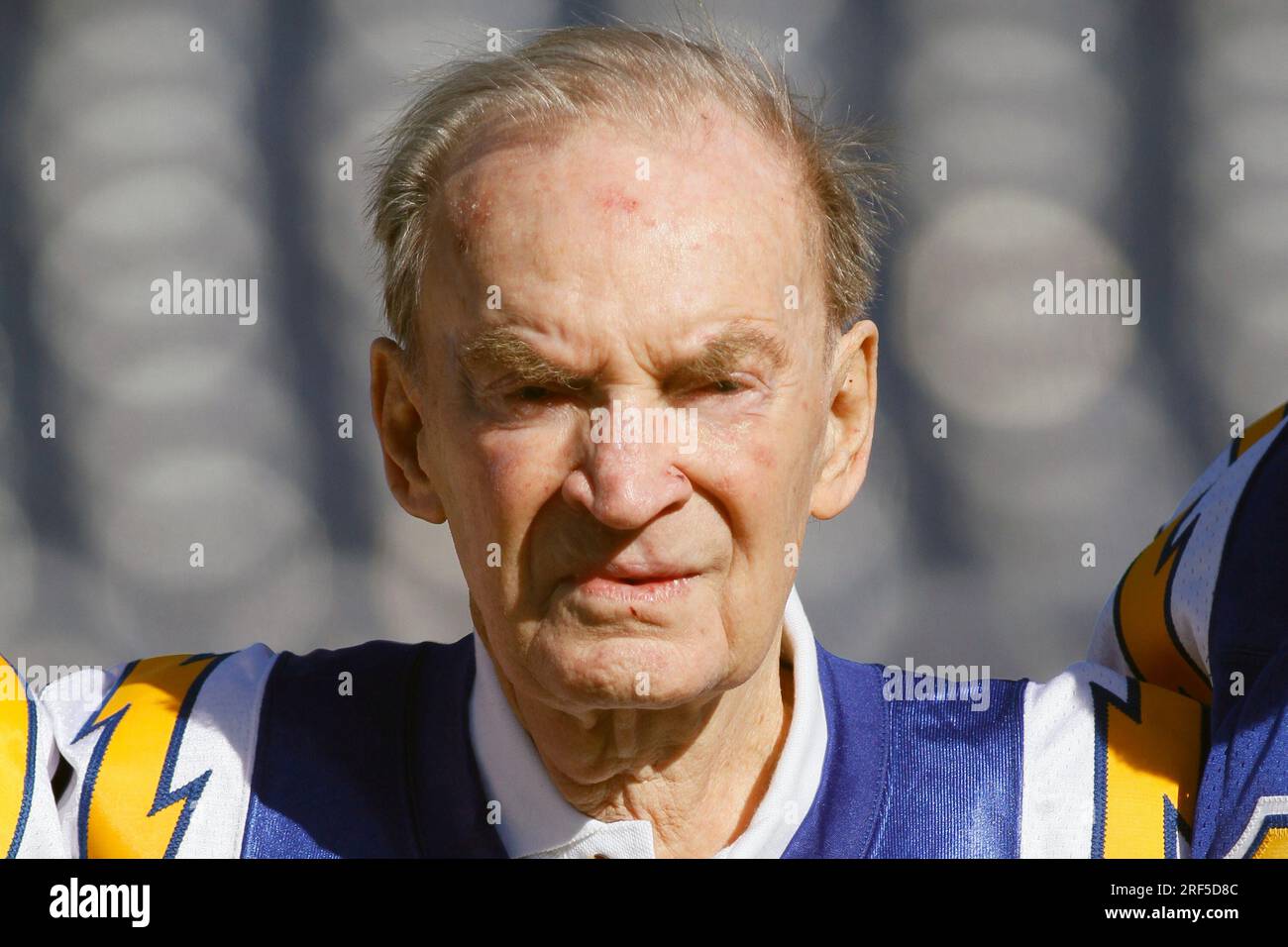 FILE - Former San Diego Chargers coach Don Coryell looks on before an ...