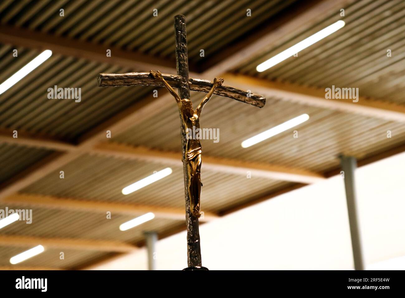 Memorial Church of Moses (Cross) Maqam Nabi Musa, Mount Nebu, Madaba ...