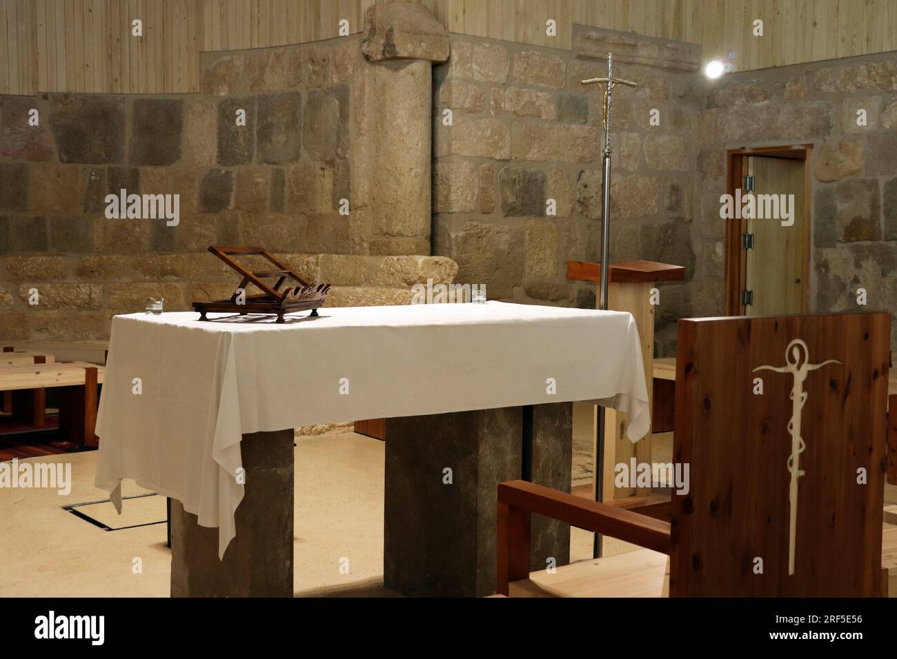 Emblem of the Christian cross inside the church - Jewish Christian ...