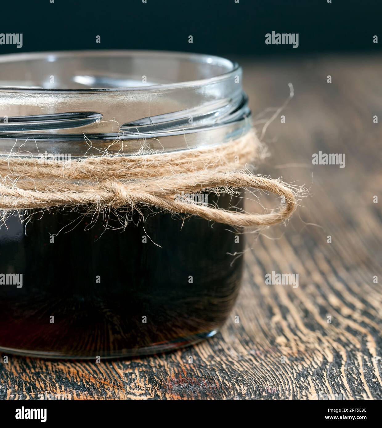 natural viscous honey from buckwheat flowers, which is produced by ...