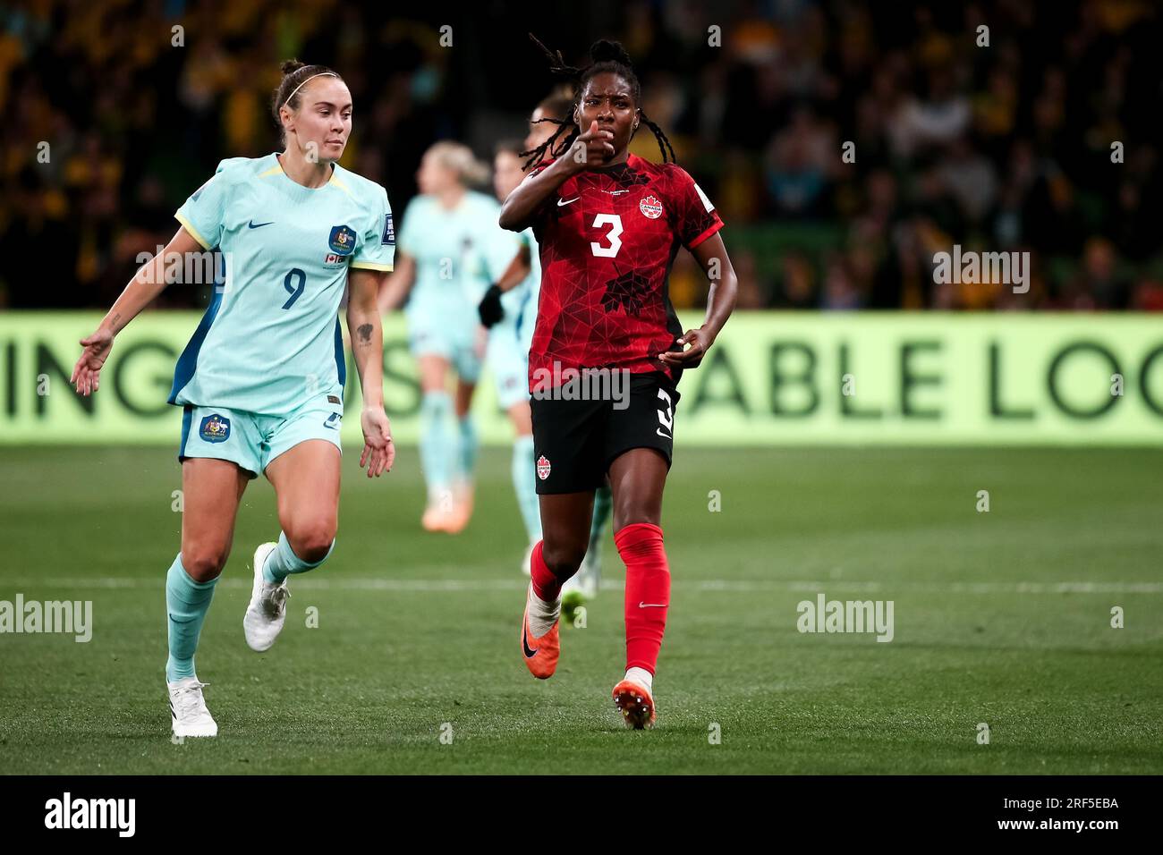 Melbourne, Australia, 31 July, 2023. Kadeisha Buchanan of Canada during ...