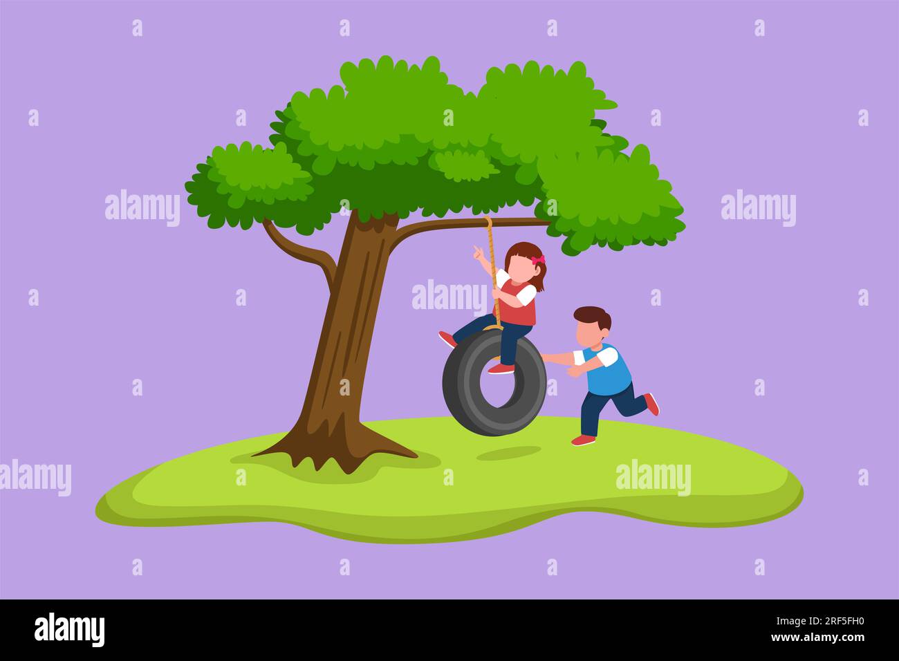 Tire Swing Drawing