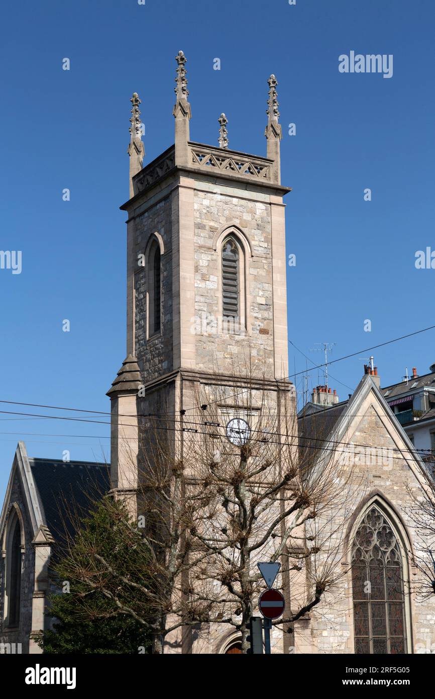 The Basilica Notre-Dame of Geneva is the main Roman Catholic church in ...